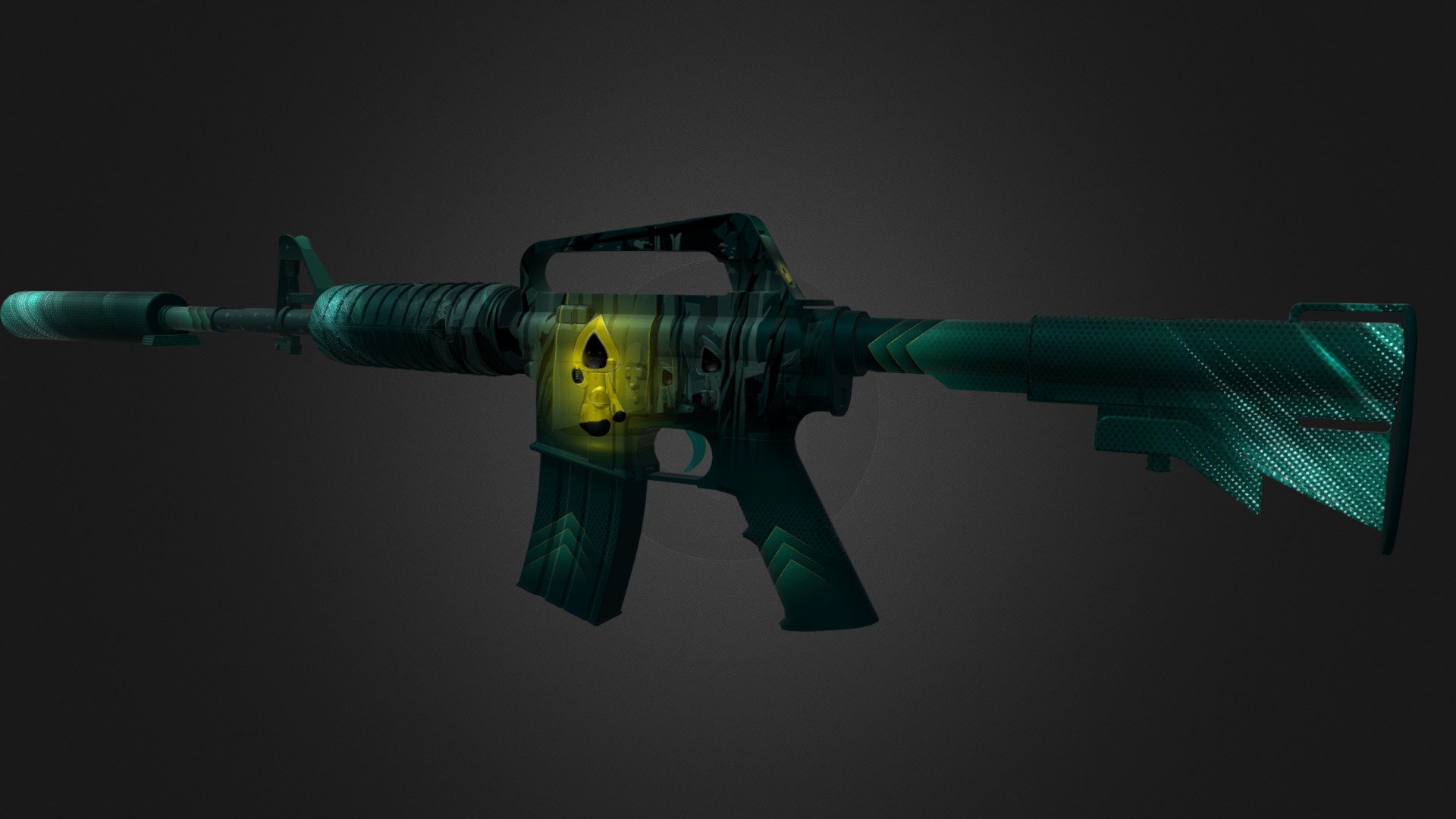 M4A1-S FLASH - 3D model by kordiush [6f37d54] - Sketchfab