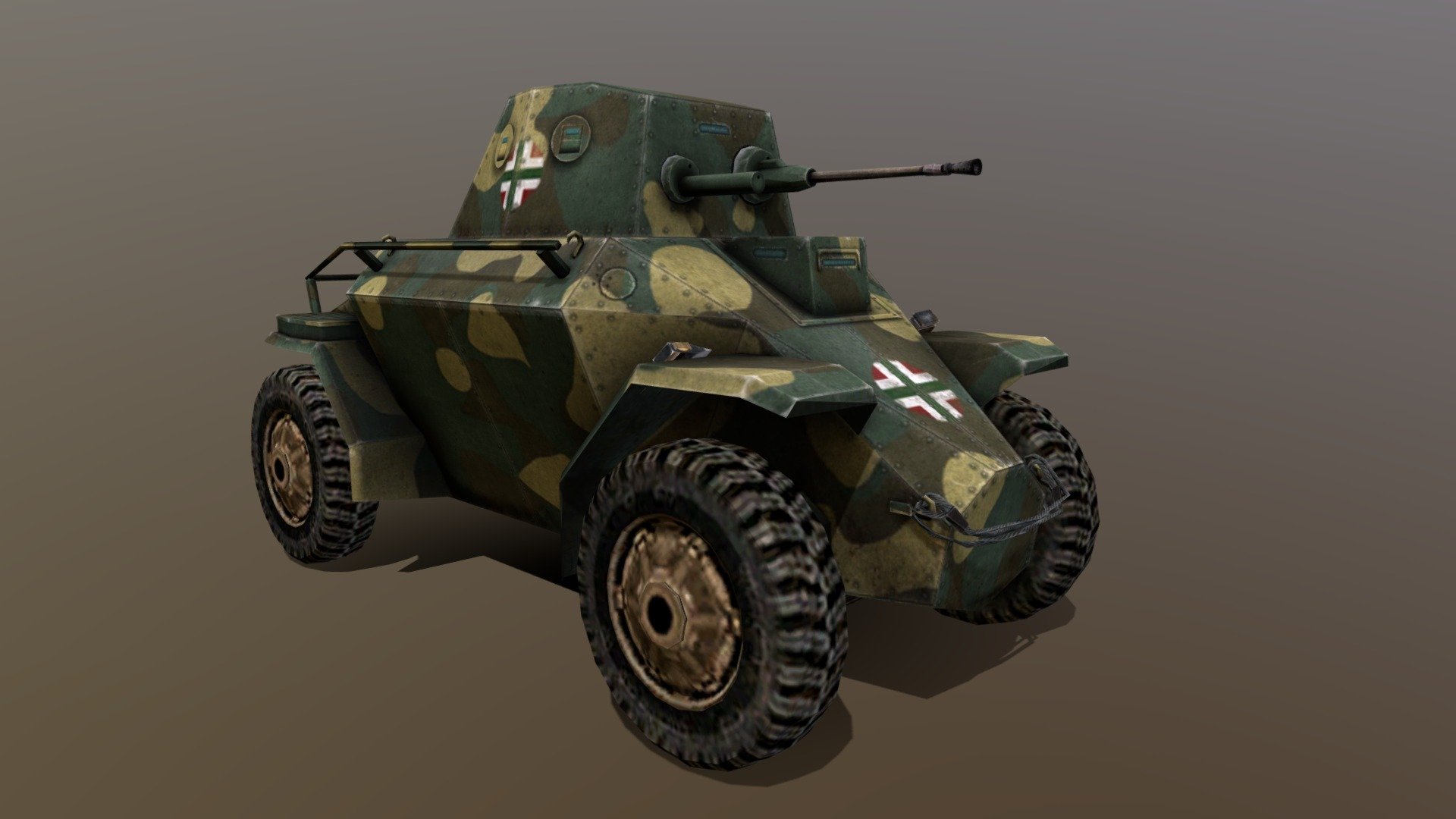 Hungarian 39M Csaba - Download Free 3D model by 42manako [6f384ff ...