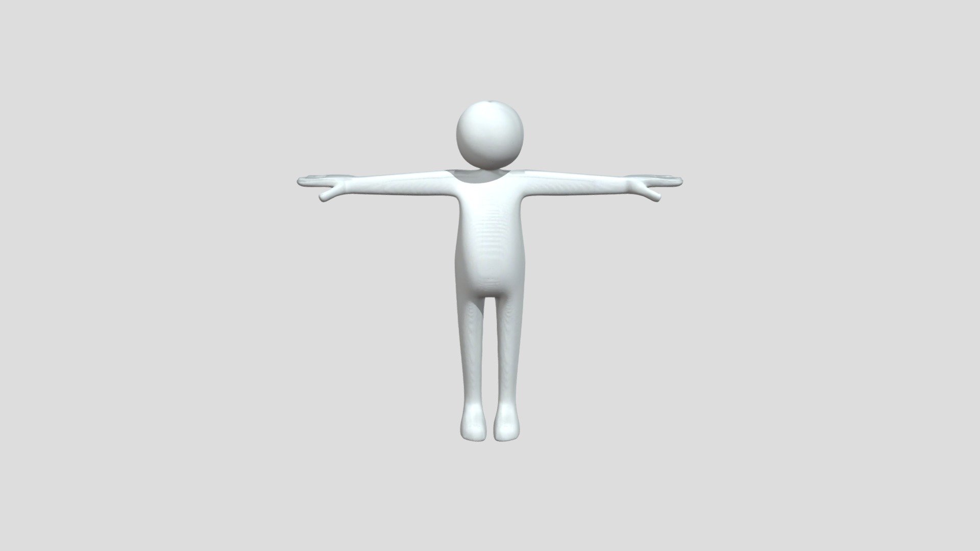 Stickman 1 - Download Free 3D model by TALE (@mrtale) [6f39242] - Sketchfab