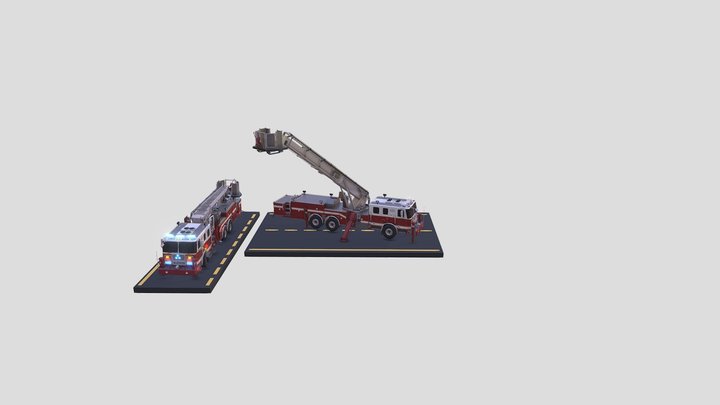 Fireengine 3D models - Sketchfab