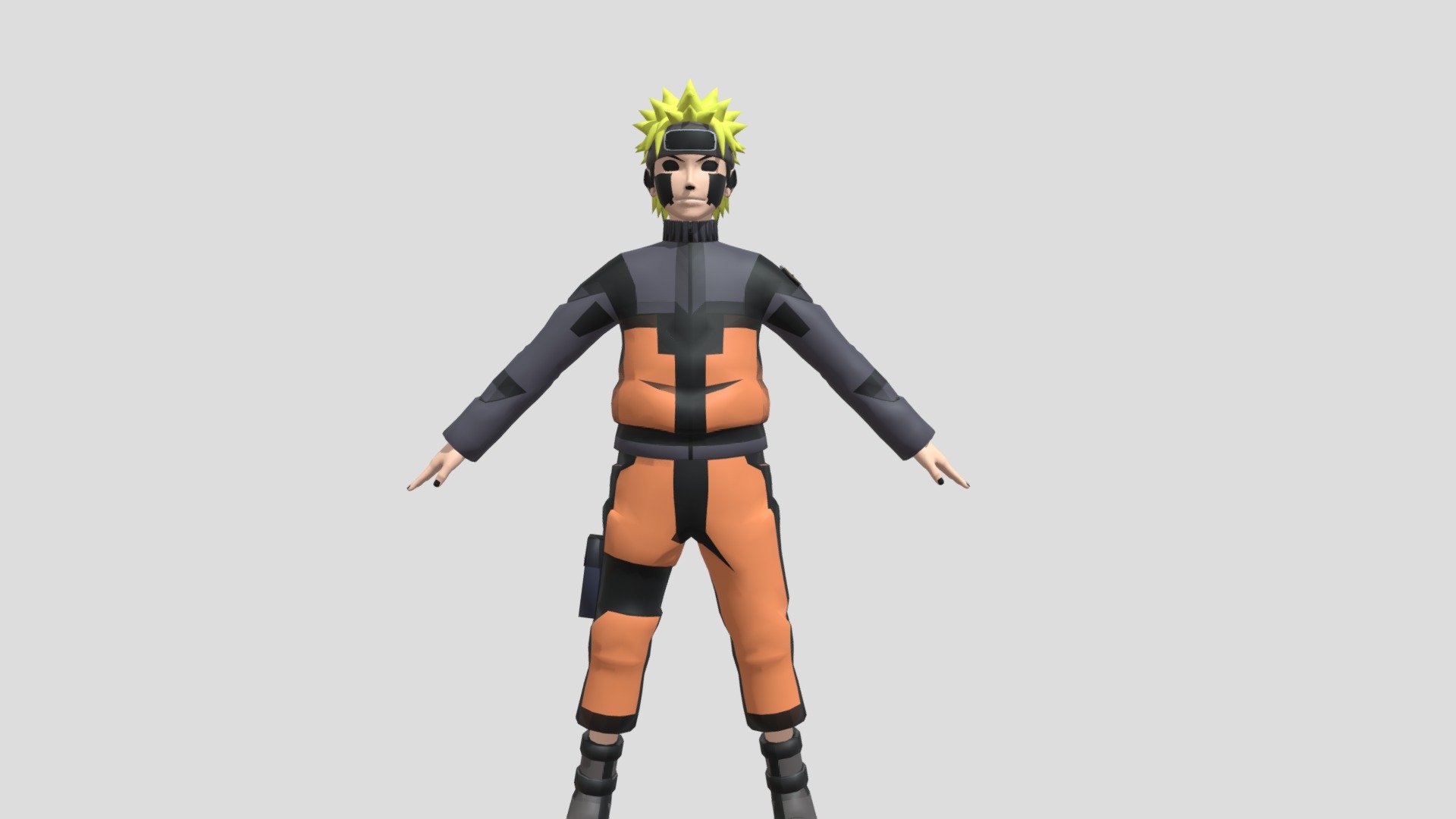 Naruto - Download Free 3D model by lk2.0 [6f3c1f3] - Sketchfab