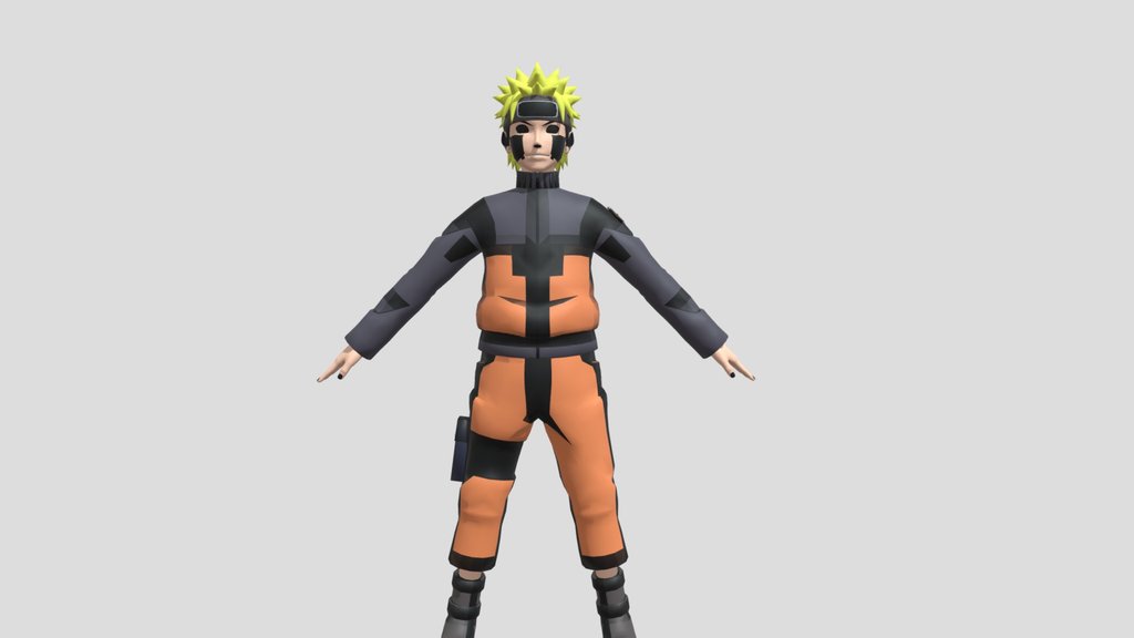 naruto - A 3D model collection by ida888 - Sketchfab