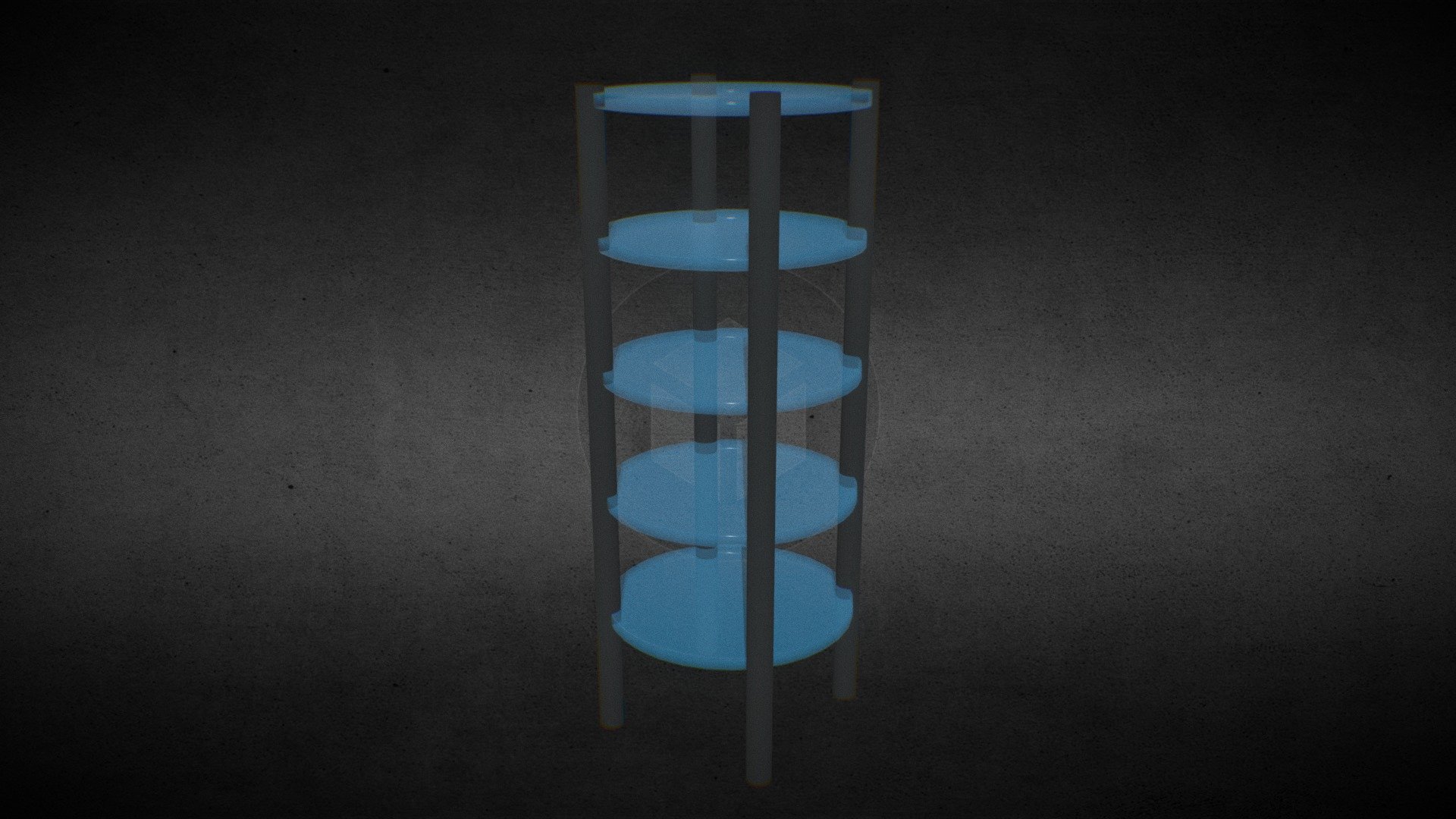 Round Shelf - Download Free 3D model by Rofnay [6f3dad0] - Sketchfab