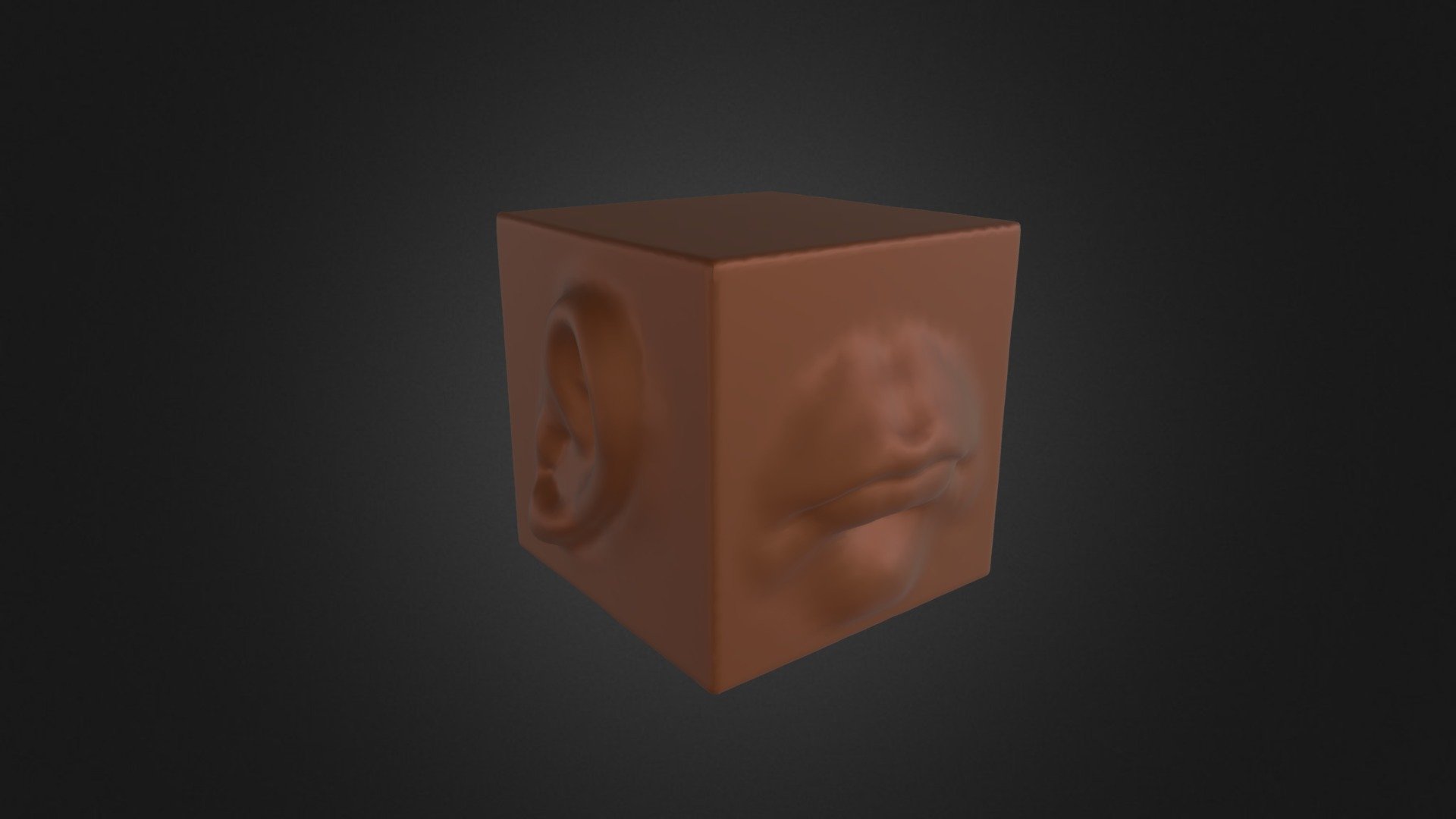 Face cube - 3D model by Jasmine Streatfield (@JStreatfield) [6f3dc58 ...