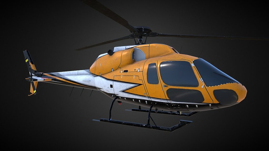 Helicopter (Racer) - 3D model by remebox [6f3e3bf] - Sketchfab