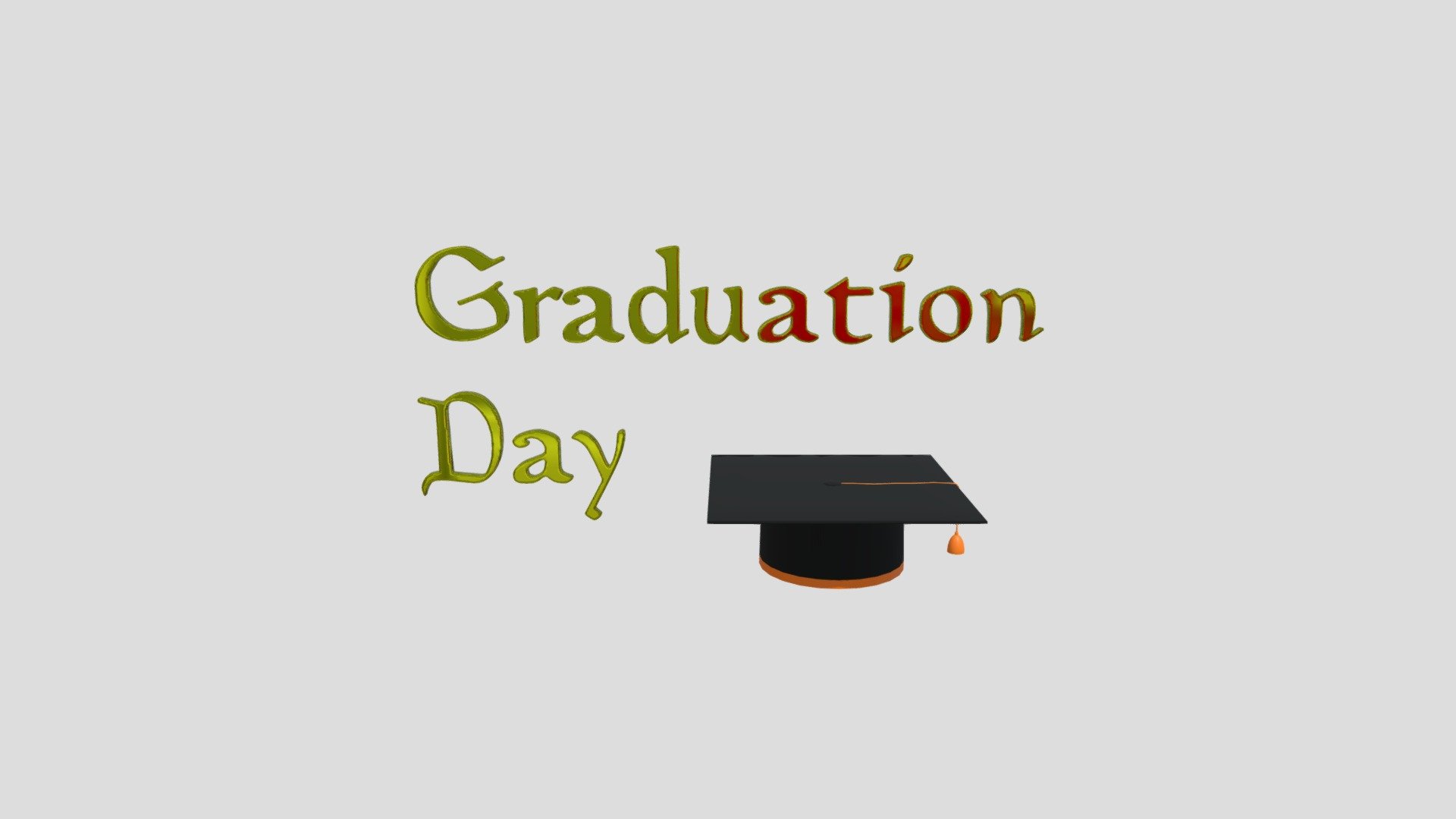 Graduation Day - Download Free 3D model by Akinremi [6f3fedf] - Sketchfab