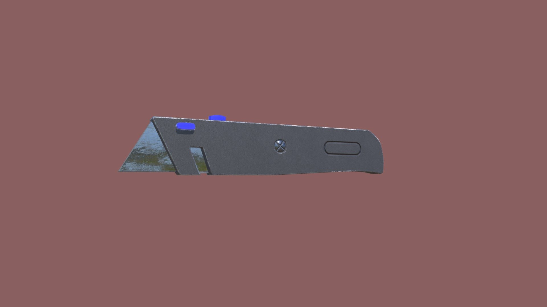 Worn Box Cutter - 3D model by b3nj0nes [6f40358] - Sketchfab