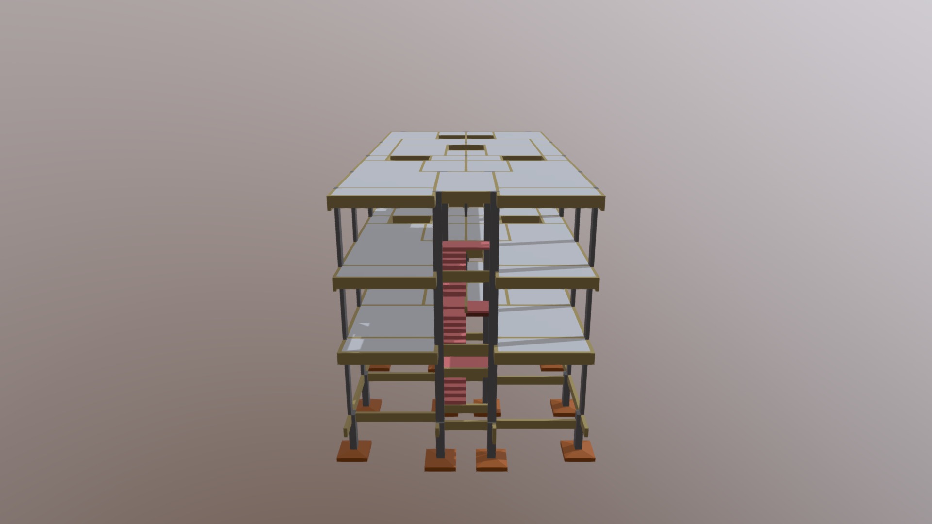 Edifício Residencial E Comercial São Fidélis-RJ - 3D model by Victor Martins ...