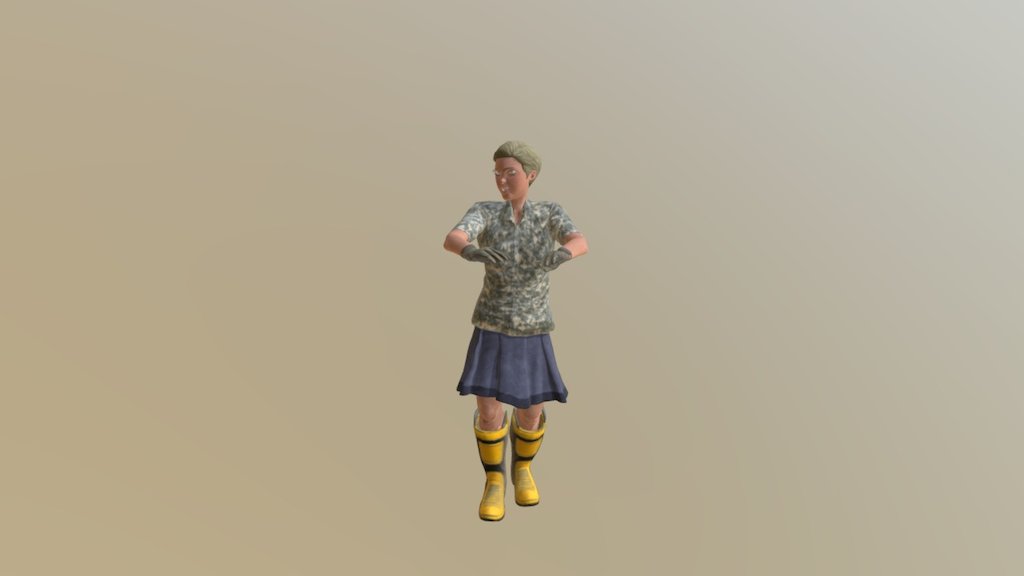 Samba Dancing - 3D model by poopoopoo [6f43250] - Sketchfab