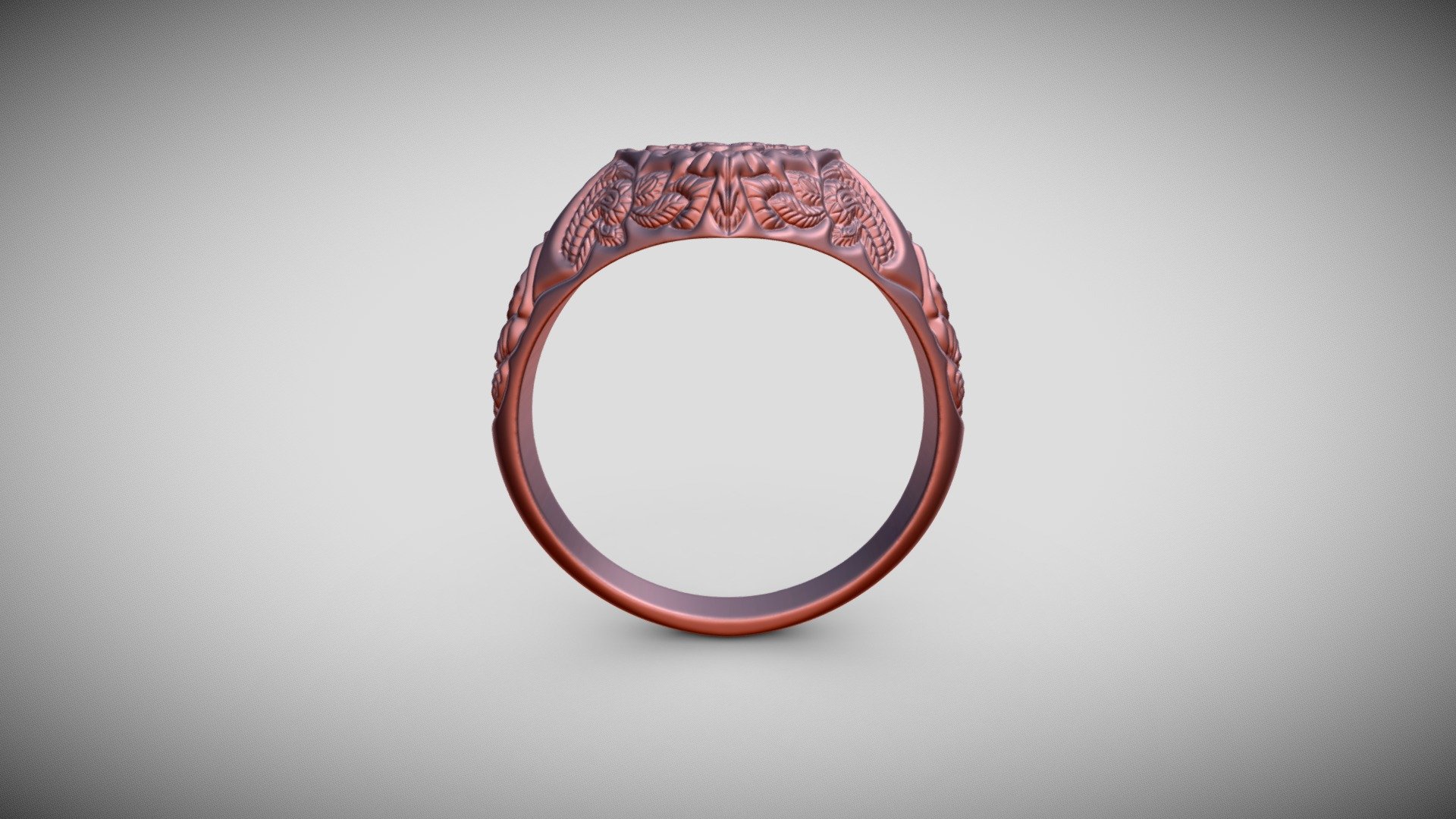 Ornament Signet Ring - 3D model by jewelleryworld99 [6f46d4e] - Sketchfab