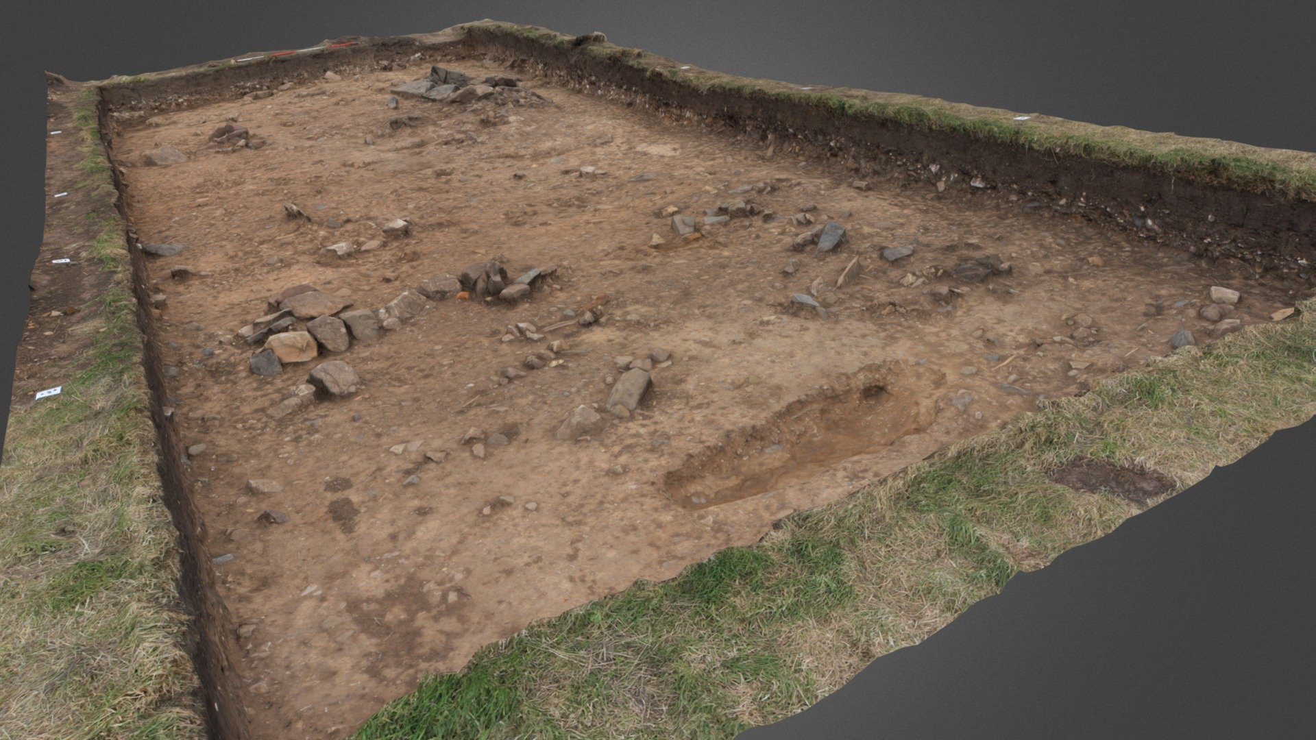 Trench 2 east side - 3D model by DigVentures [6f47931] - Sketchfab