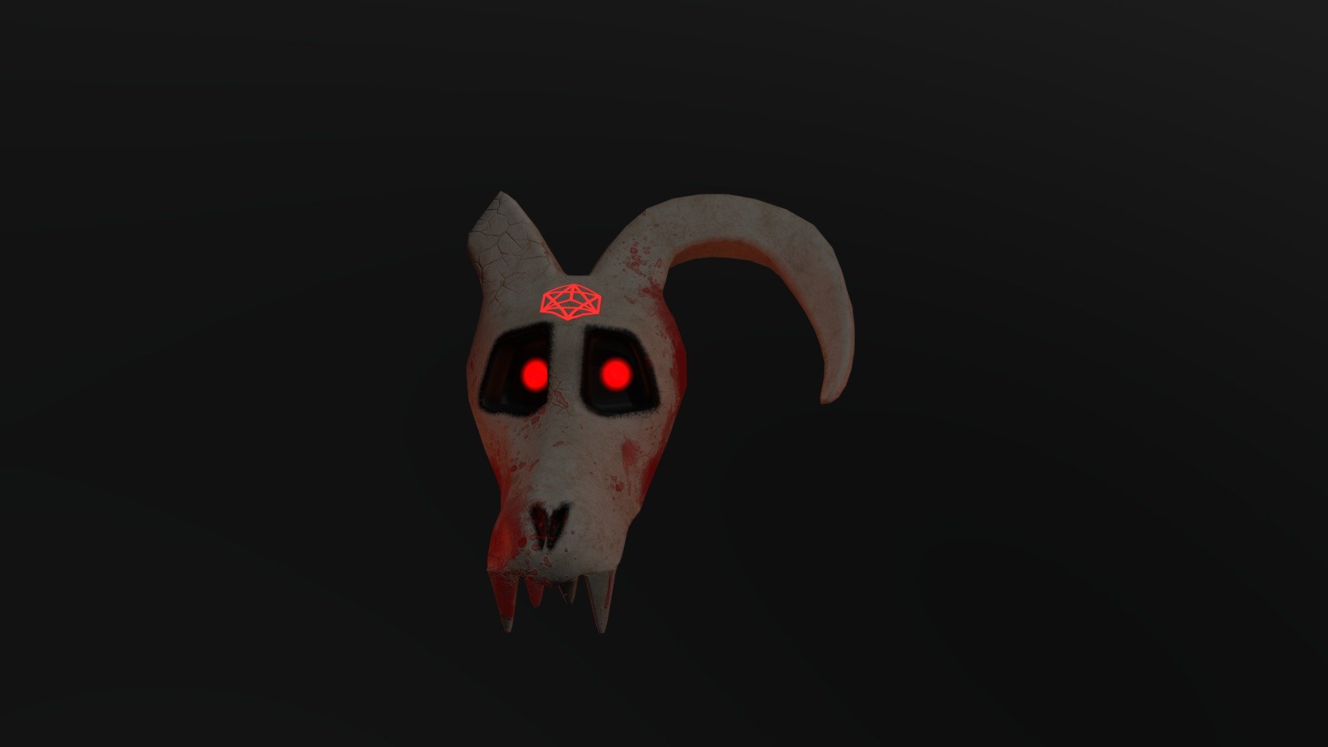 Demon skull - 3D model by Nyx (@Bab3yy.batt) [6f47997] - Sketchfab