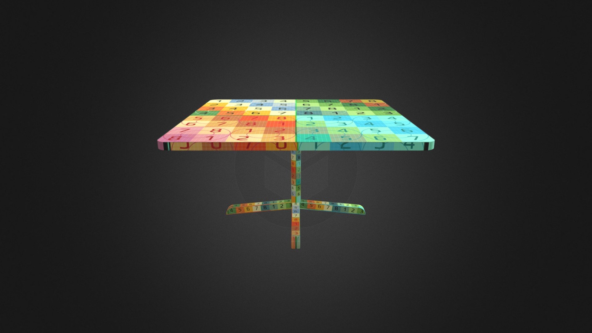 Week2 2 Table Color - Download Free 3D model by gavin_pozy [6f47cd0 ...