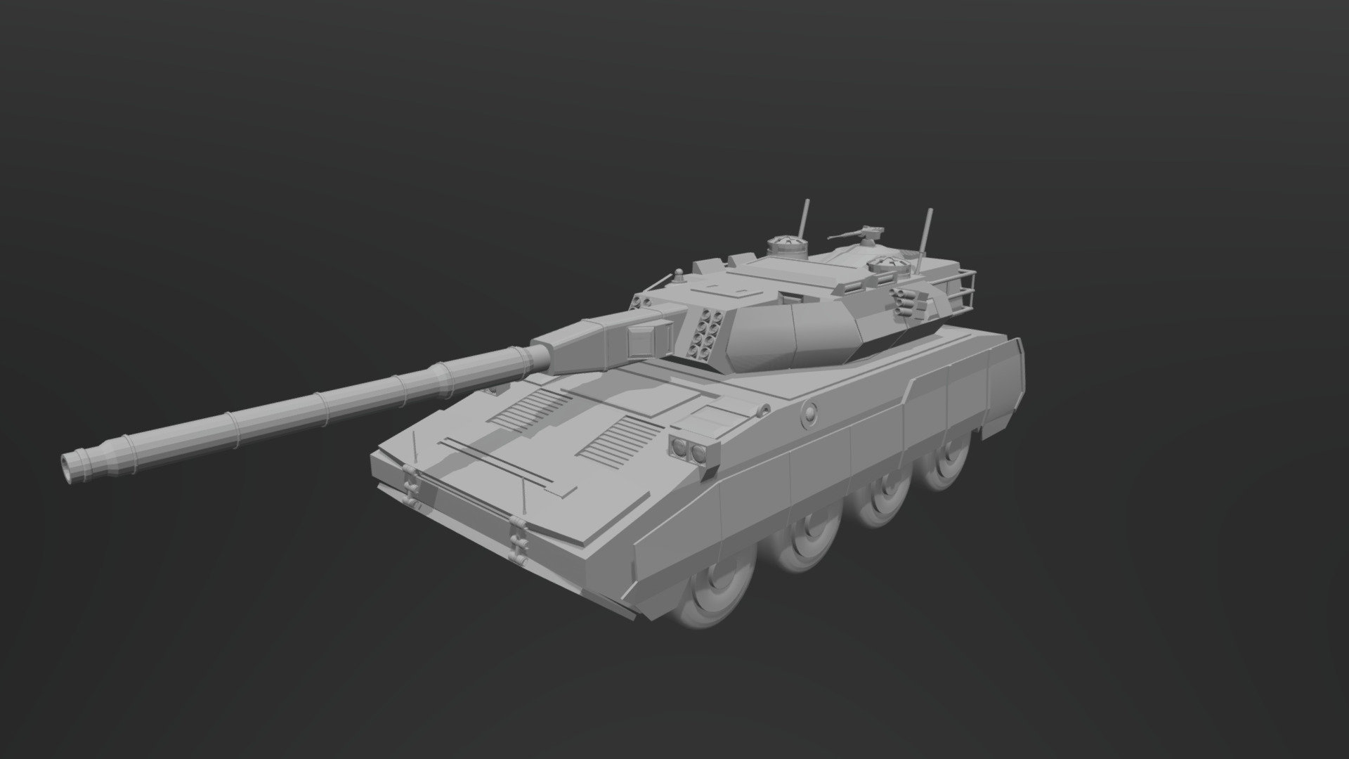 Tank destroyer - Scorpion - 3D model by Scrin [6f49808] - Sketchfab