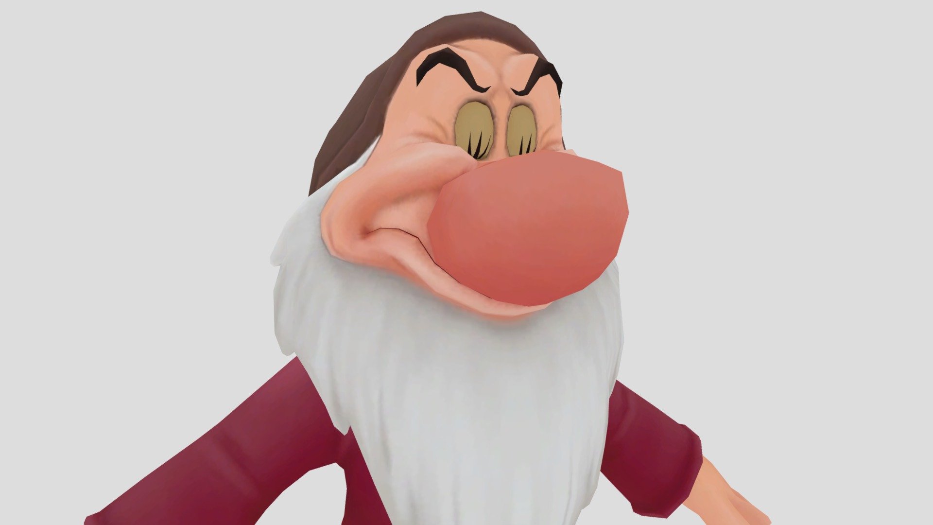 Grumpy - Download Free 3D model by ThisIsntAPerson [6f49c79] - Sketchfab