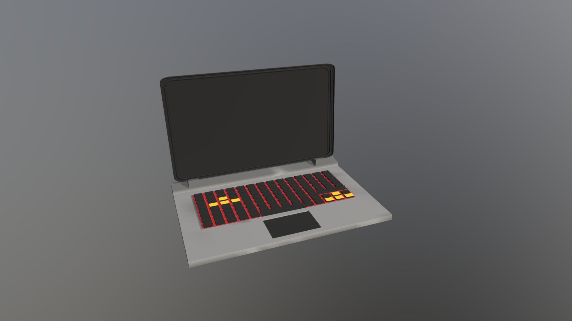 Laptop - Download Free 3D model by MelvinMiguel [6f4a0b6] - Sketchfab