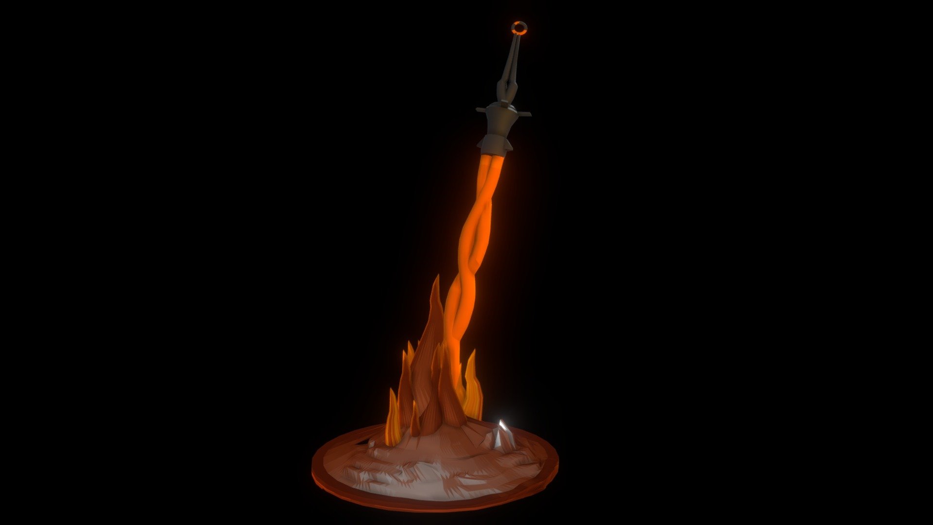 Firelink Sword - Download Free 3D model by Henrique777 [6f4a876 ...