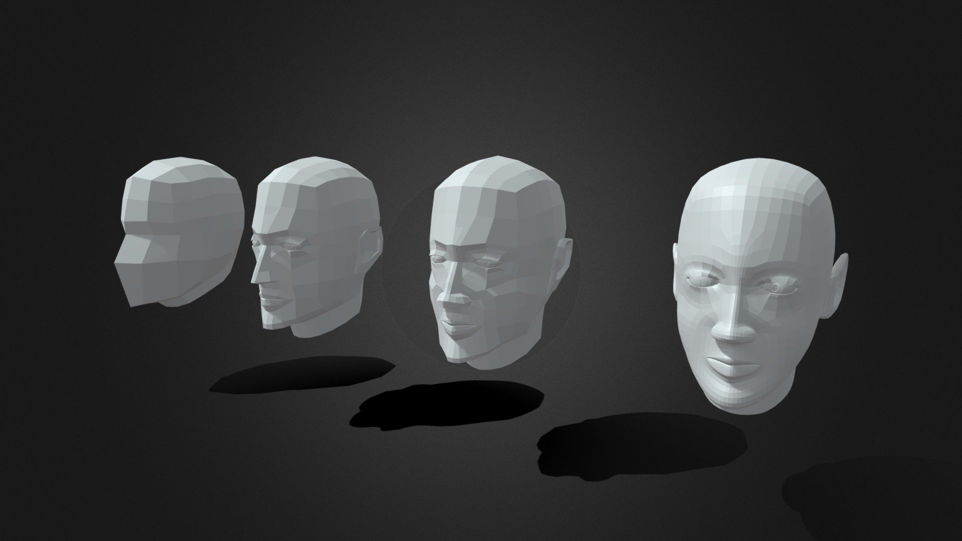 Head Base Mesh - Download Free 3D model by Diego.Gonzalez2 [6f4b044 ...