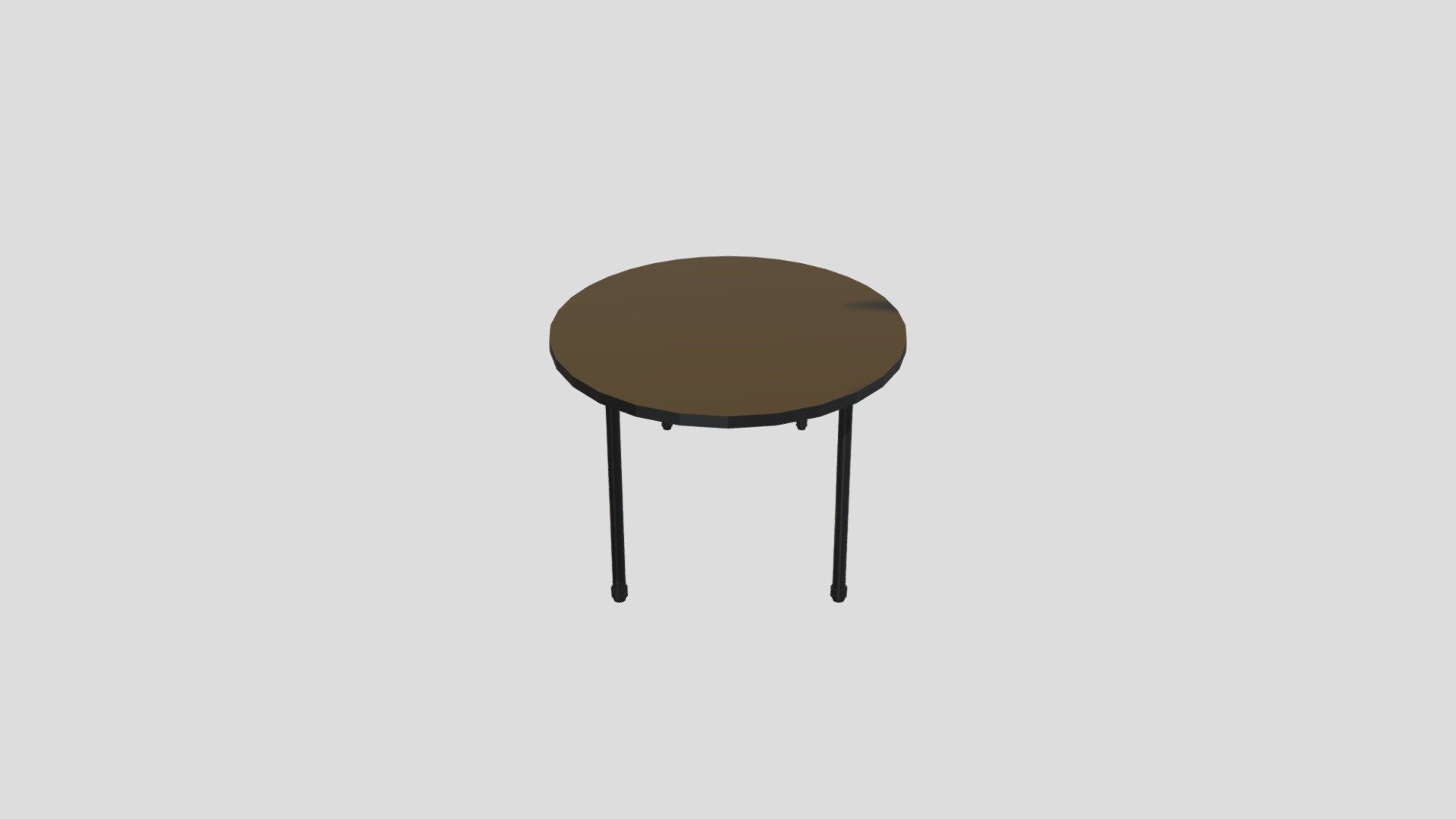 Kitchen Table(oval) - Download Free 3D model by AdrienP. [6f4c544 ...