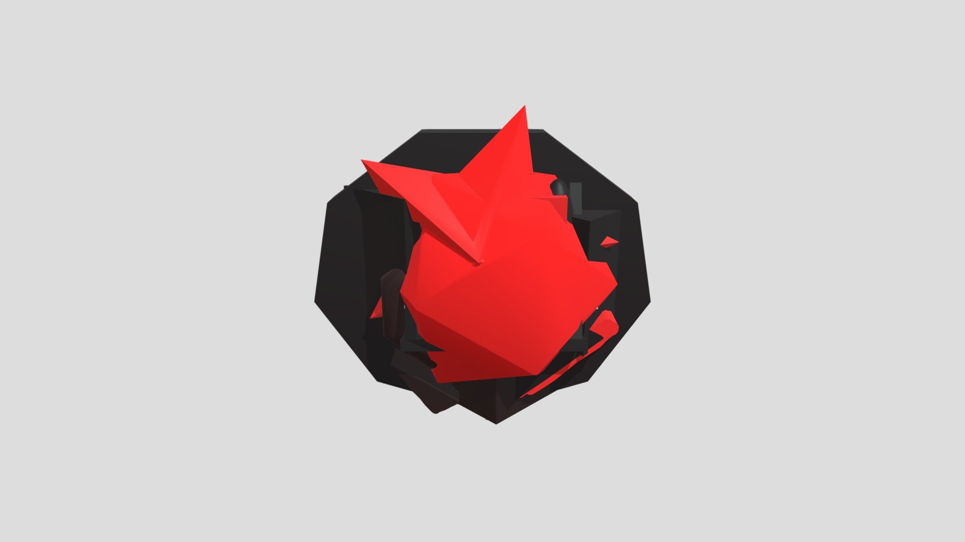 Red power crystal - 3D model by Thati25 [6f4d359] - Sketchfab