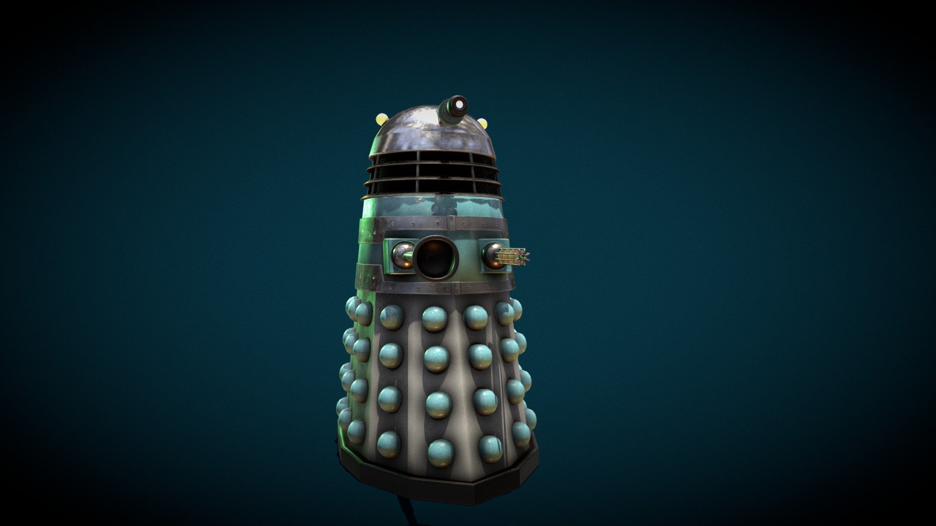 Classic Skaro Dalek - 3D model by Tom.McCahey [6f4d492] - Sketchfab