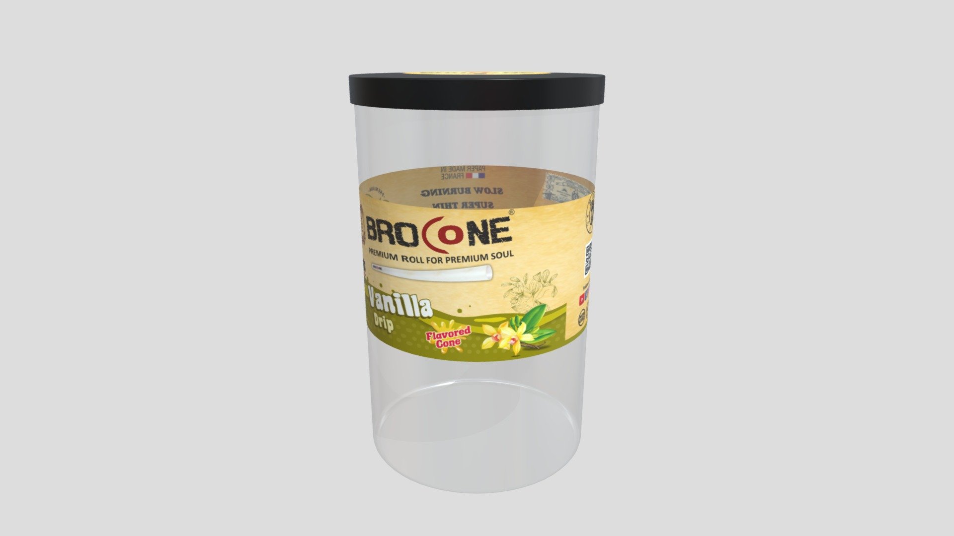 Vanilla Flavored Cones 98mm (9-J) - 3D model by brocone ...