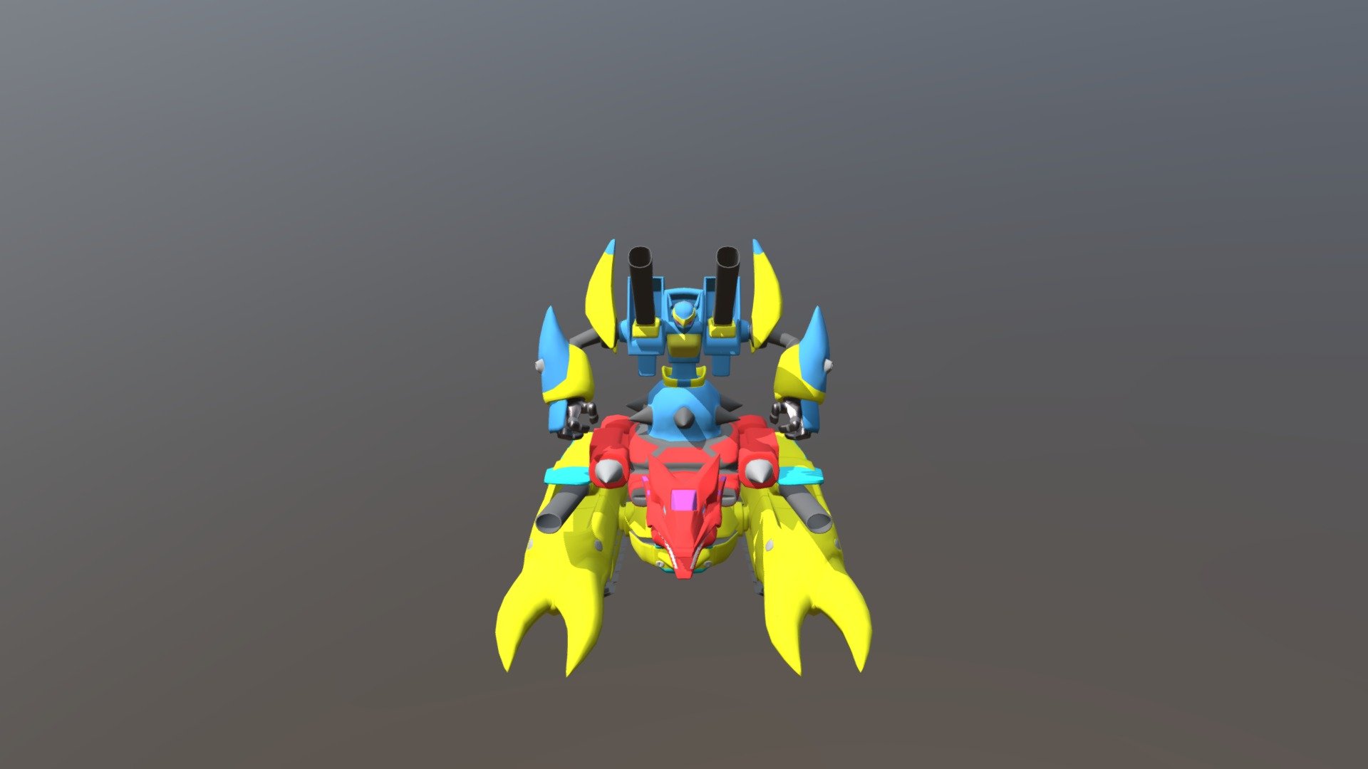 XYZ-dargon Canon - 3D model by forest130361 [6f4f04d] - Sketchfab