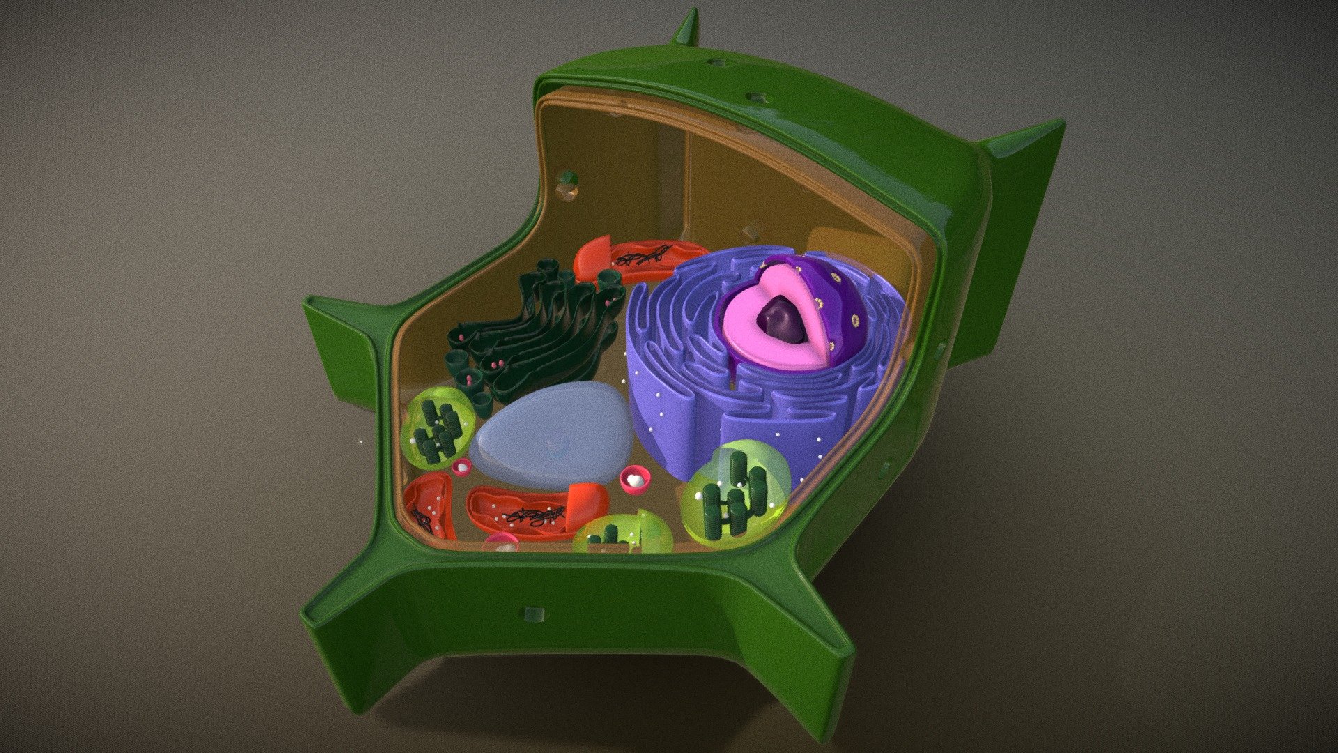 CELL - 3D model by Imesh_Navinda [6f4f334] - Sketchfab