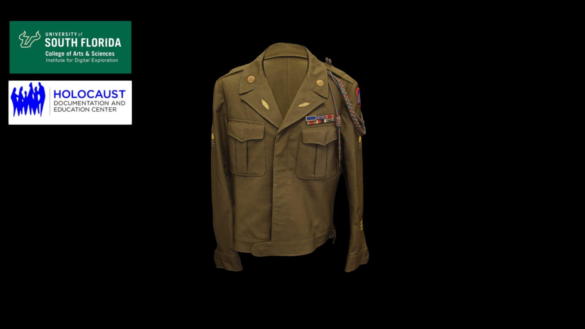 WWII US Army Jacket - 3D model by USF Institute for Digital Exploration ...