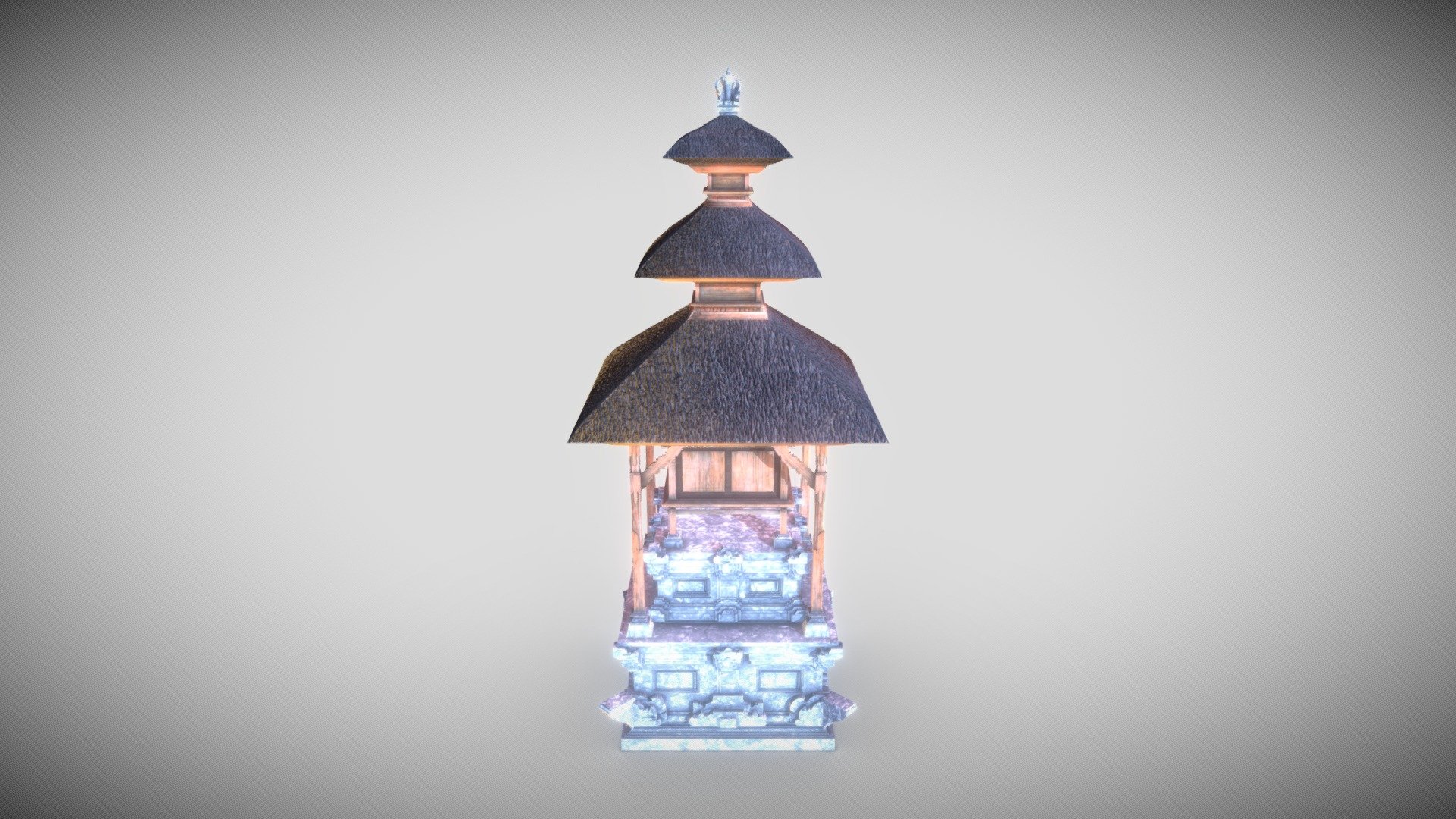 Pelinggih 3D model - 3D model by Dadan Darmawan (@ariodante3091 ...
