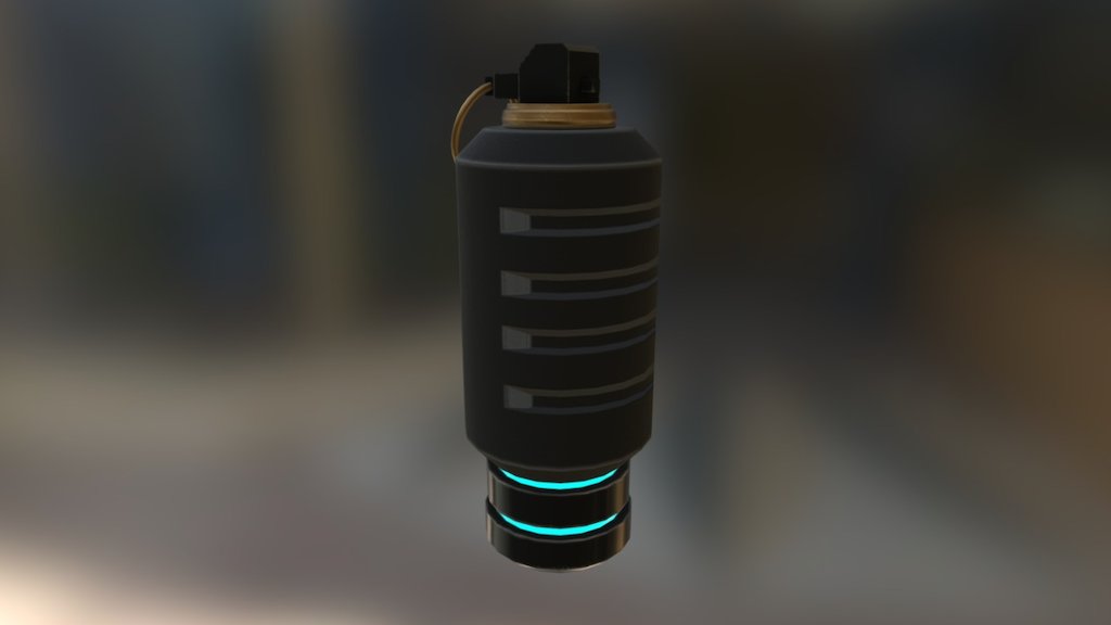 Grenade - 3D model by dfairfield [6f537d0] - Sketchfab