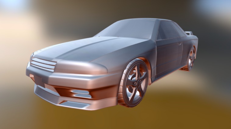 nissan skyline GTR r32 - 3D model by slumber studio (@elhafiedz ...