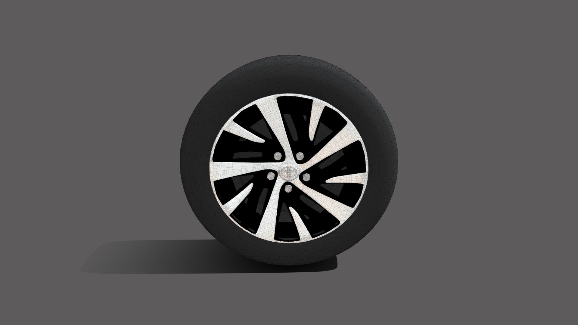 ALLOY WHEEL - 3D model by satejkedar2000 [6f56aa9] - Sketchfab