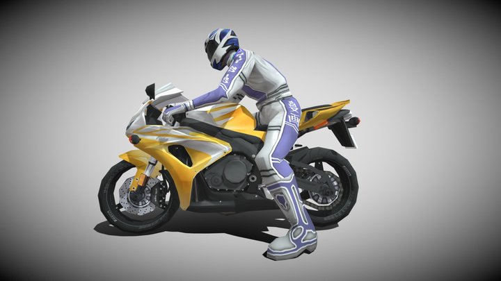 Motorcycle-helmet 3D models - Sketchfab