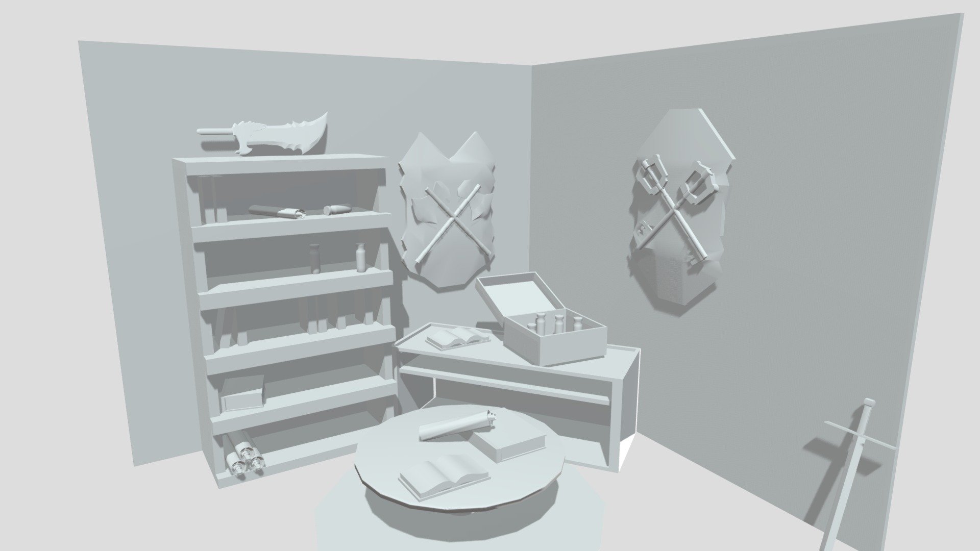 Lundy Inventory Room - 3D model by tripartindustries [6f589a1] - Sketchfab