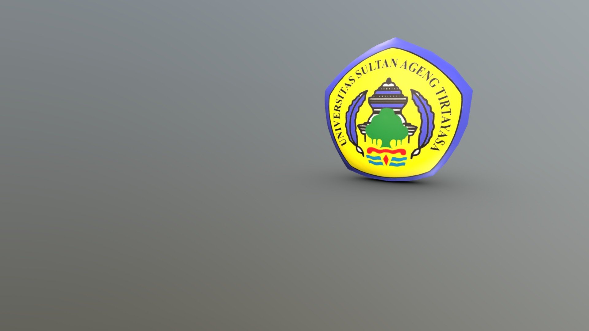 Lambang Untirta dan Artinya - 3D model by Januar TI 2019 (@januar0910 ...