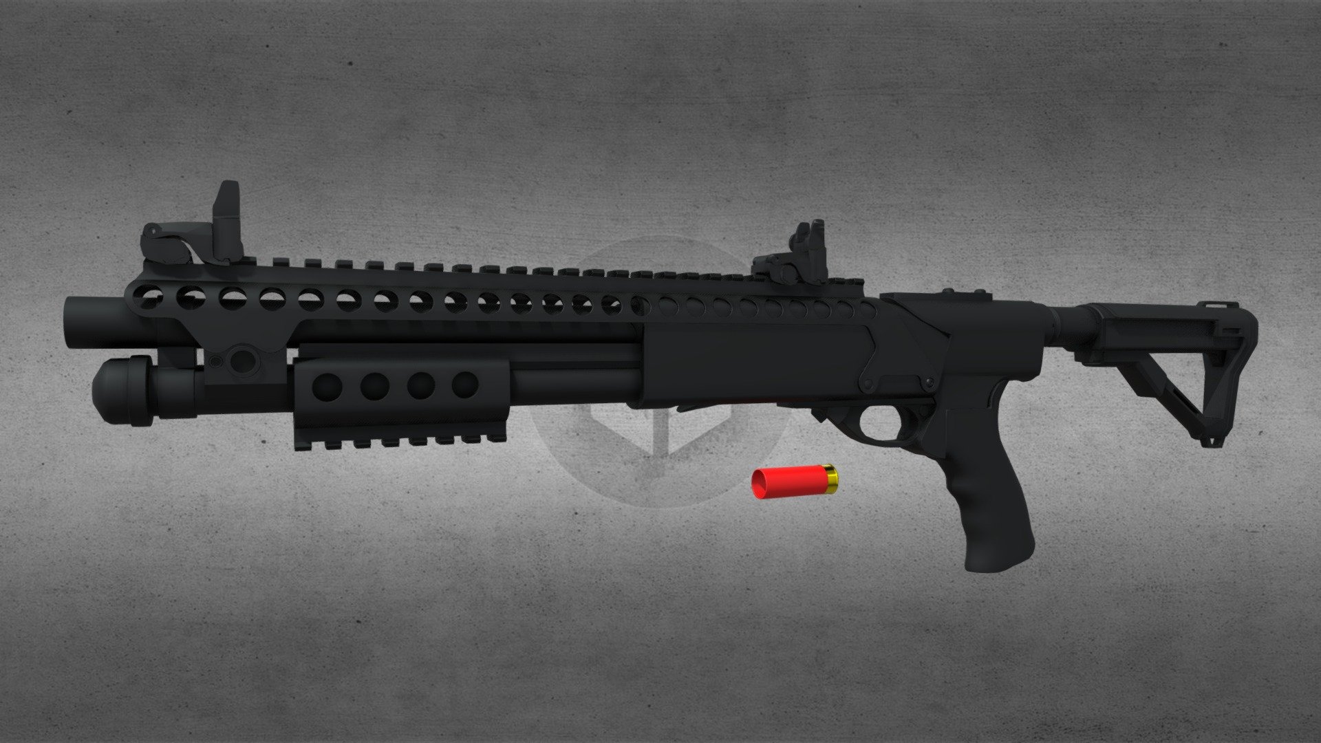 M870 (old) - Download Free 3D model by Aronvctr [6f5bf23] - Sketchfab
