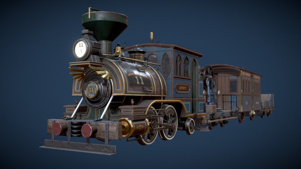 Train - A 3D model collection by mrfen - Sketchfab