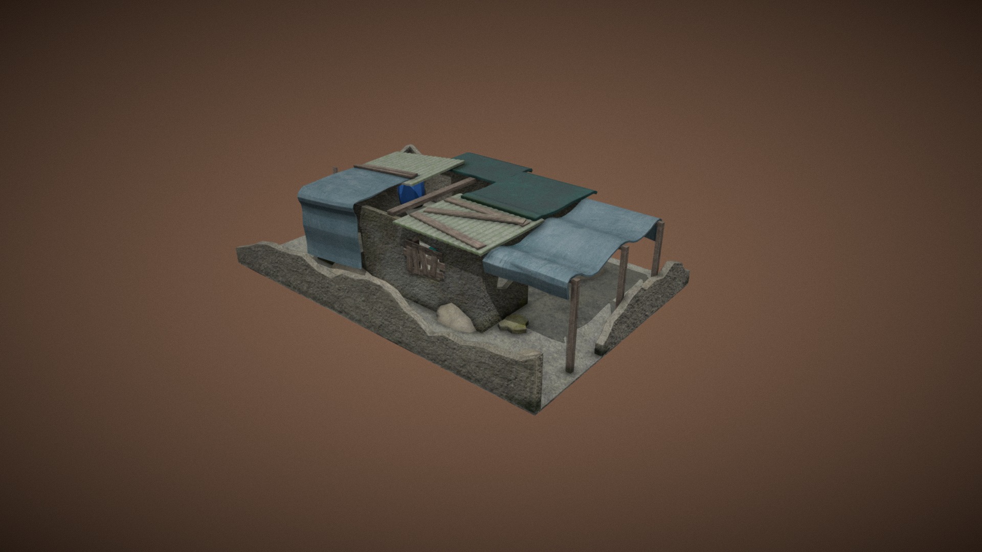 abandoned Shack - 3D model by remcovanzoest [6f5d668] - Sketchfab