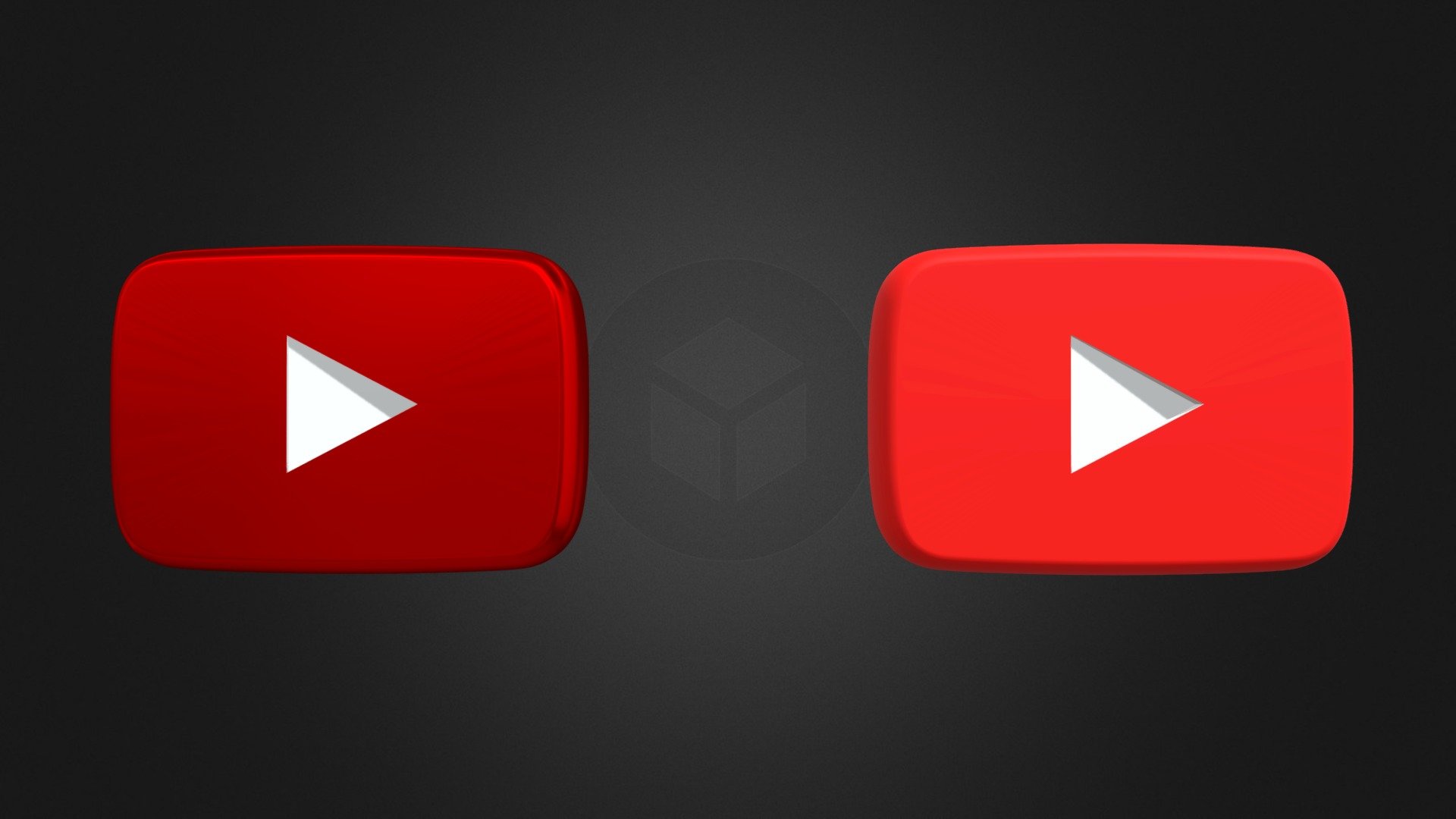 Youtube Play Button - Buy Royalty Free 3D model by AnshiNoWara [6f5fa98 ...