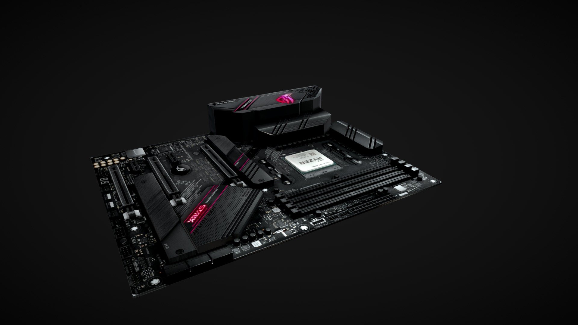 Motherboard - 3D model by golubkovaksenia23 [6f62243] - Sketchfab