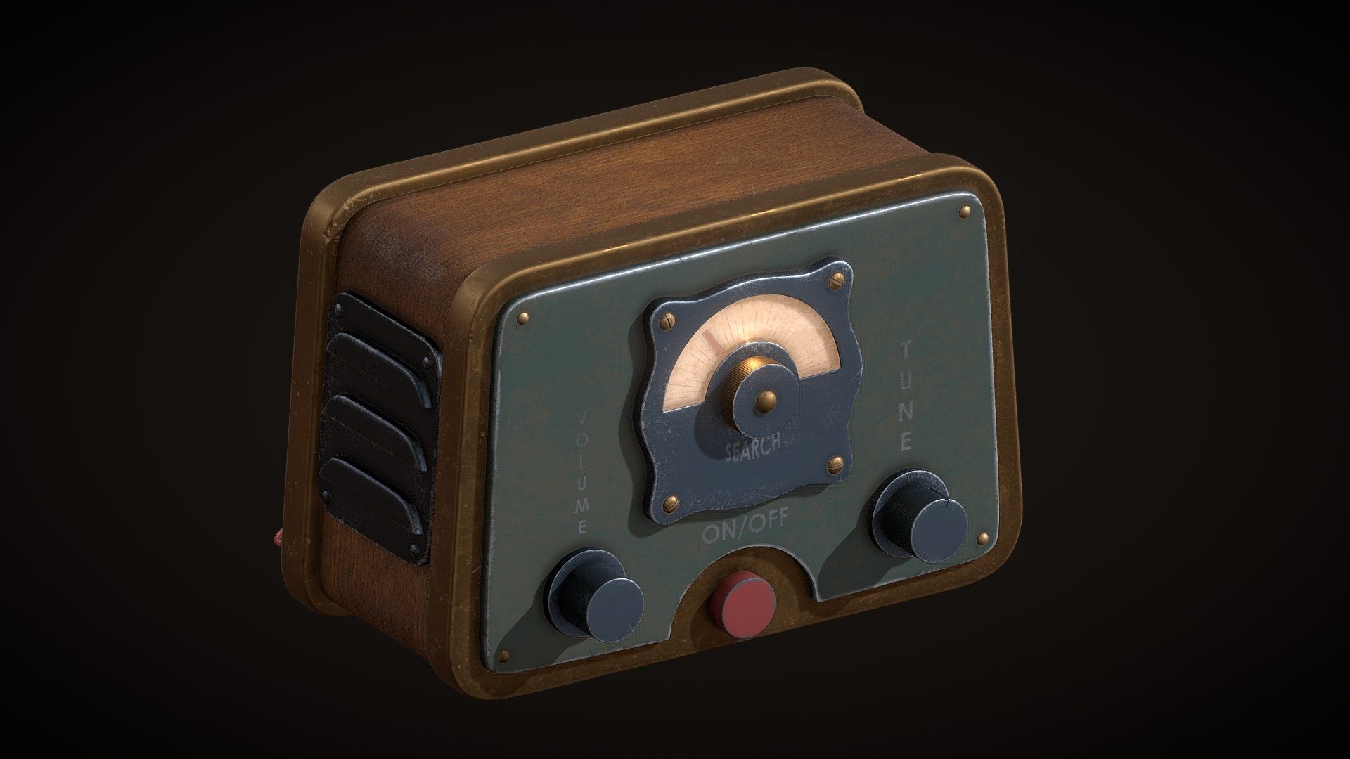 Radio - 3D model by youssefjoukeh [6f659b1] - Sketchfab