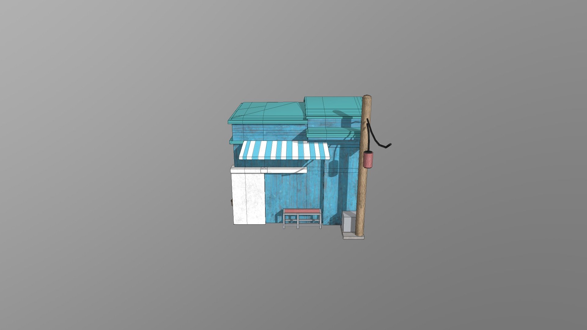 Konbini - Download Free 3D model by Arthur Sauvaget (@hapsky) [6f66ee4 ...