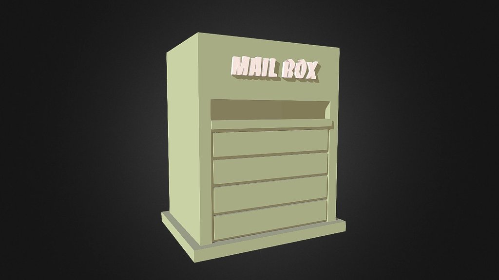 Letter Box 2 - 3D model by ltmarketing [6f67042] - Sketchfab
