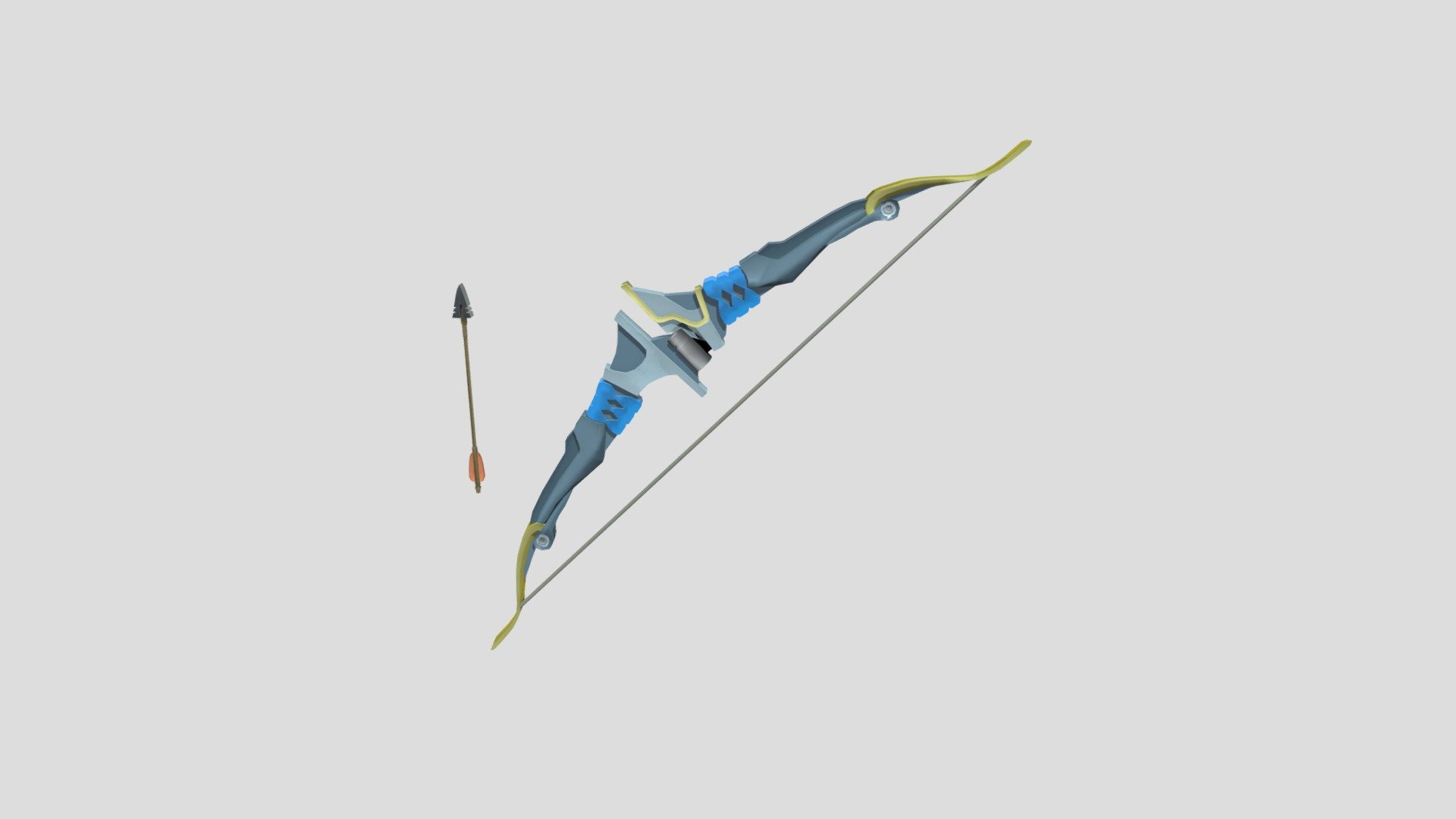Arco E Flecha 3d Model By Gabyroza [6f6741f] Sketchfab