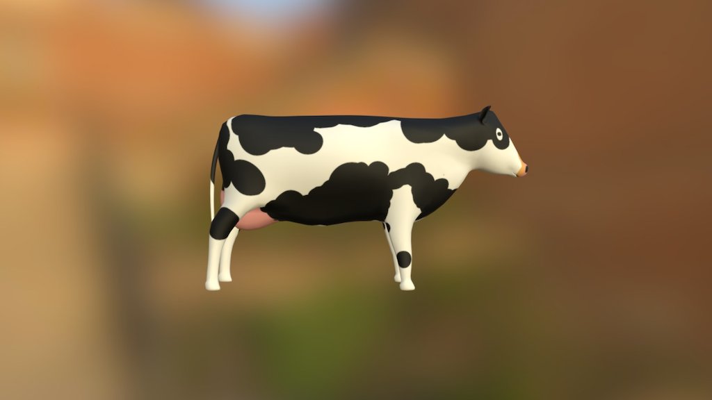 Cow2 - Download Free 3D model by shakiller [6f6770b] - Sketchfab
