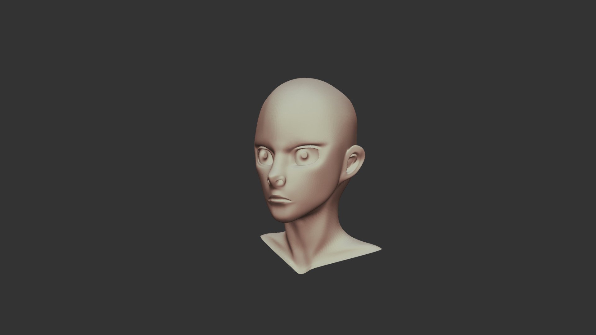 Cartoon Head Study - 3D model by darzee [6f67840] - Sketchfab