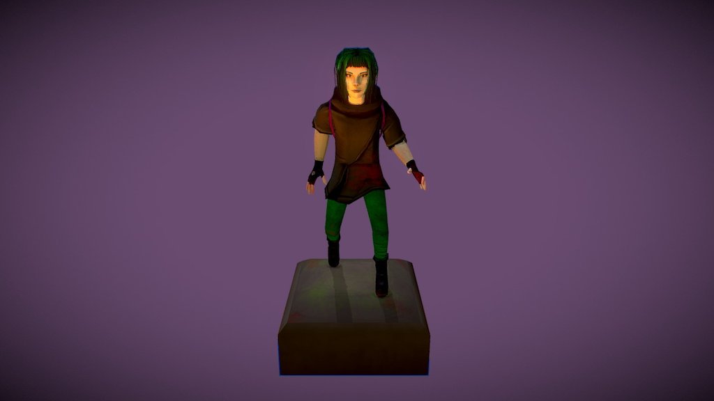 Corrine - Zombie Survivor! - 3D model by CPU_Livy [6f6abc8] - Sketchfab