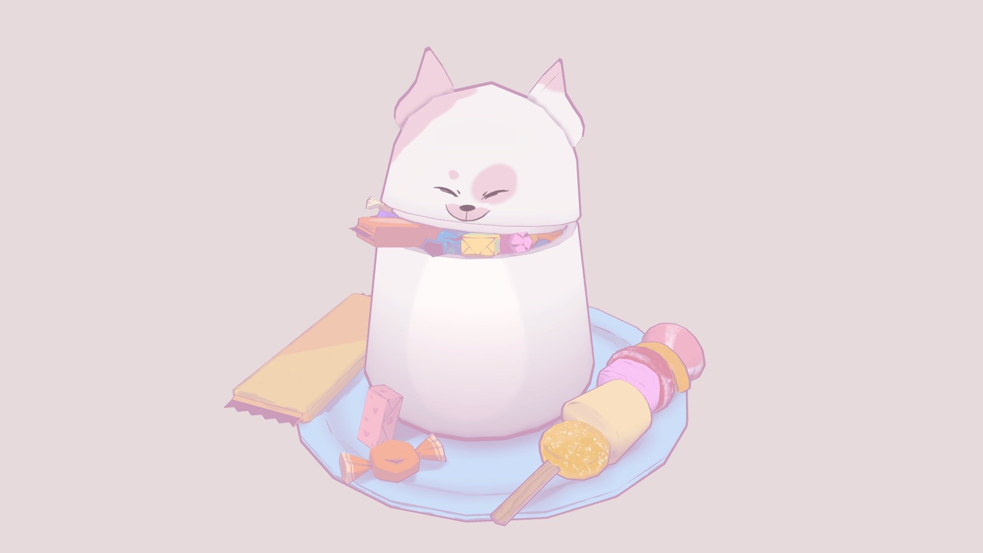 Simple Sweet Treats - 3D model by deltari2 [6f6ae56] - Sketchfab
