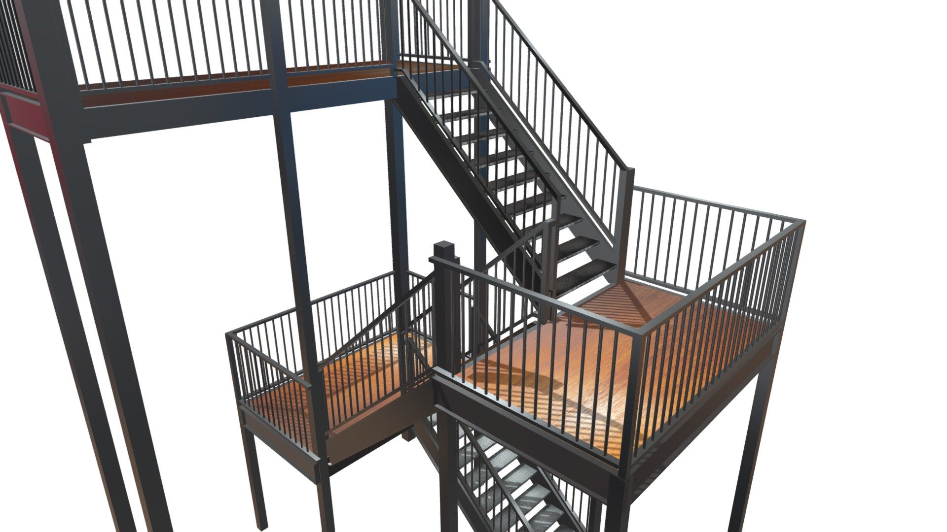 STAIRCASE 3D AR- VR- SKETCHFAB - 3D model by OPULENT STEPS (@3D.Viewer ...
